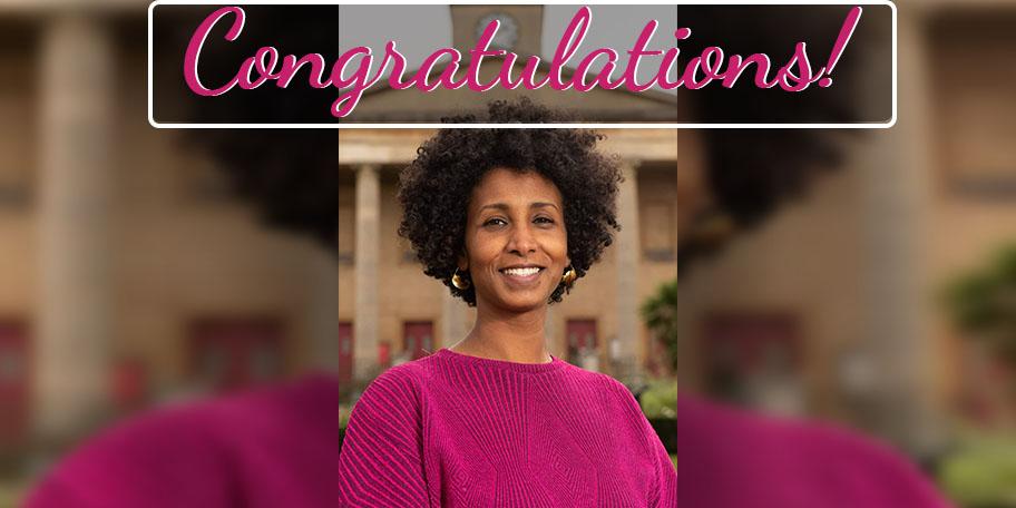 Congratulations Ibtisam Adem!